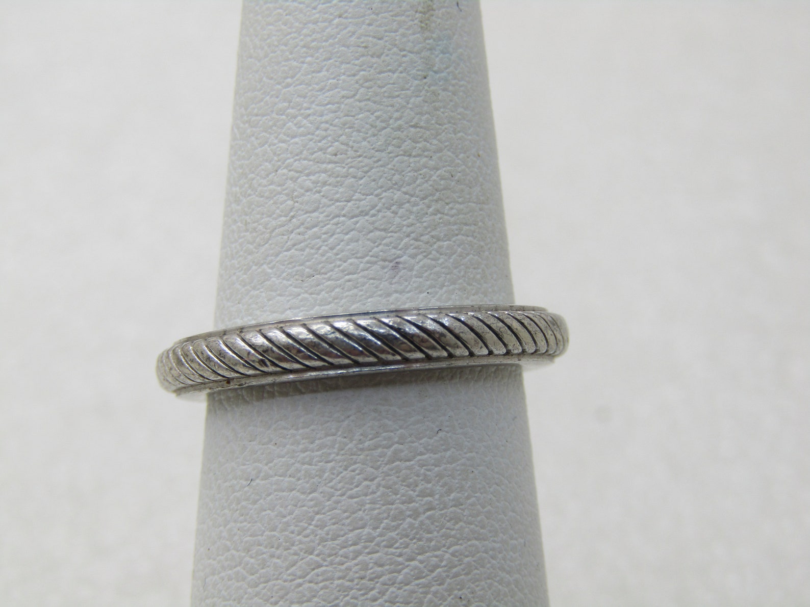 Vintage Judith Ripka Sterling Stackable Ring Ridged Sz. 6 - Etsy