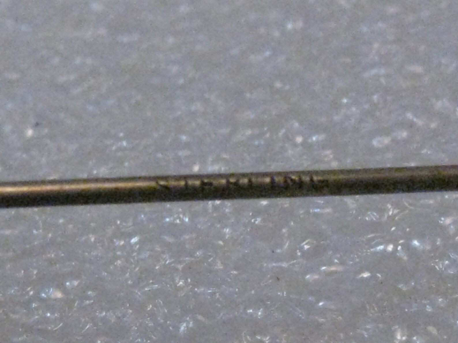 Vintage Sterling Silver 3-leaf Clover Stick Pin, Pre-1950's, 2.25" Long ...