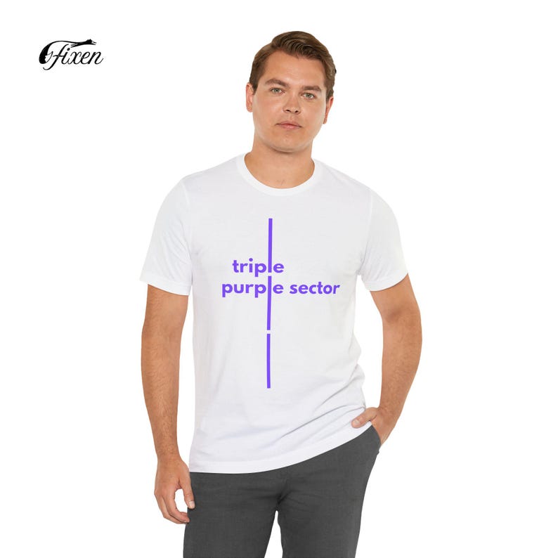 Triple Purple Sector T-shirt | Formula 1 Race Fan Apparel - Etsy