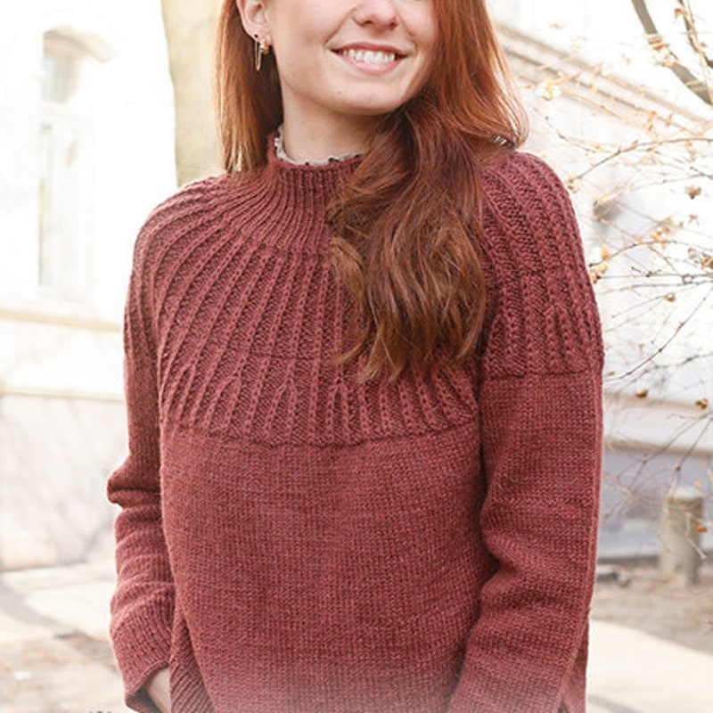 Knitted Sweater - Etsy