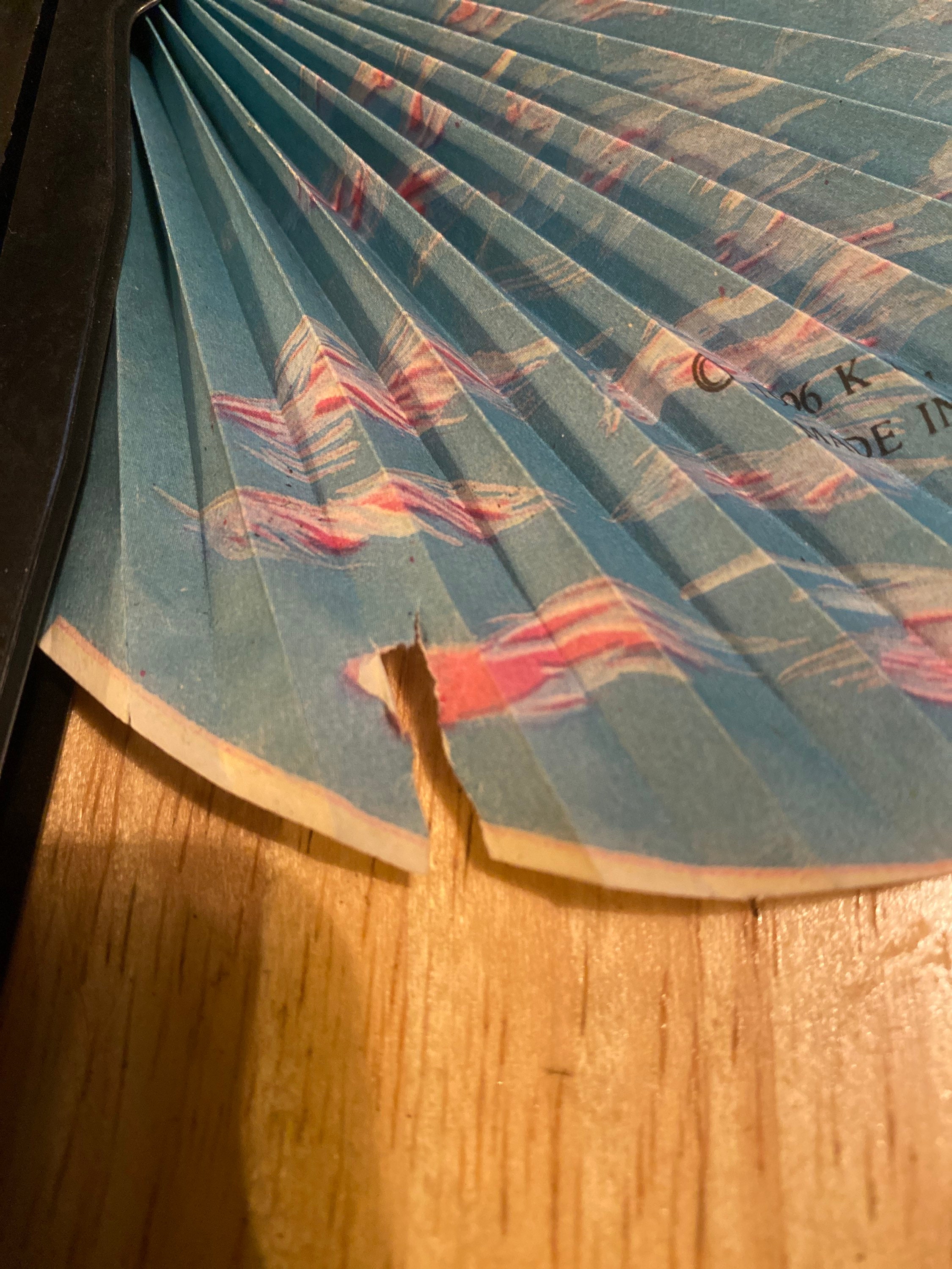 Japanese Style Hand Fan - Etsy