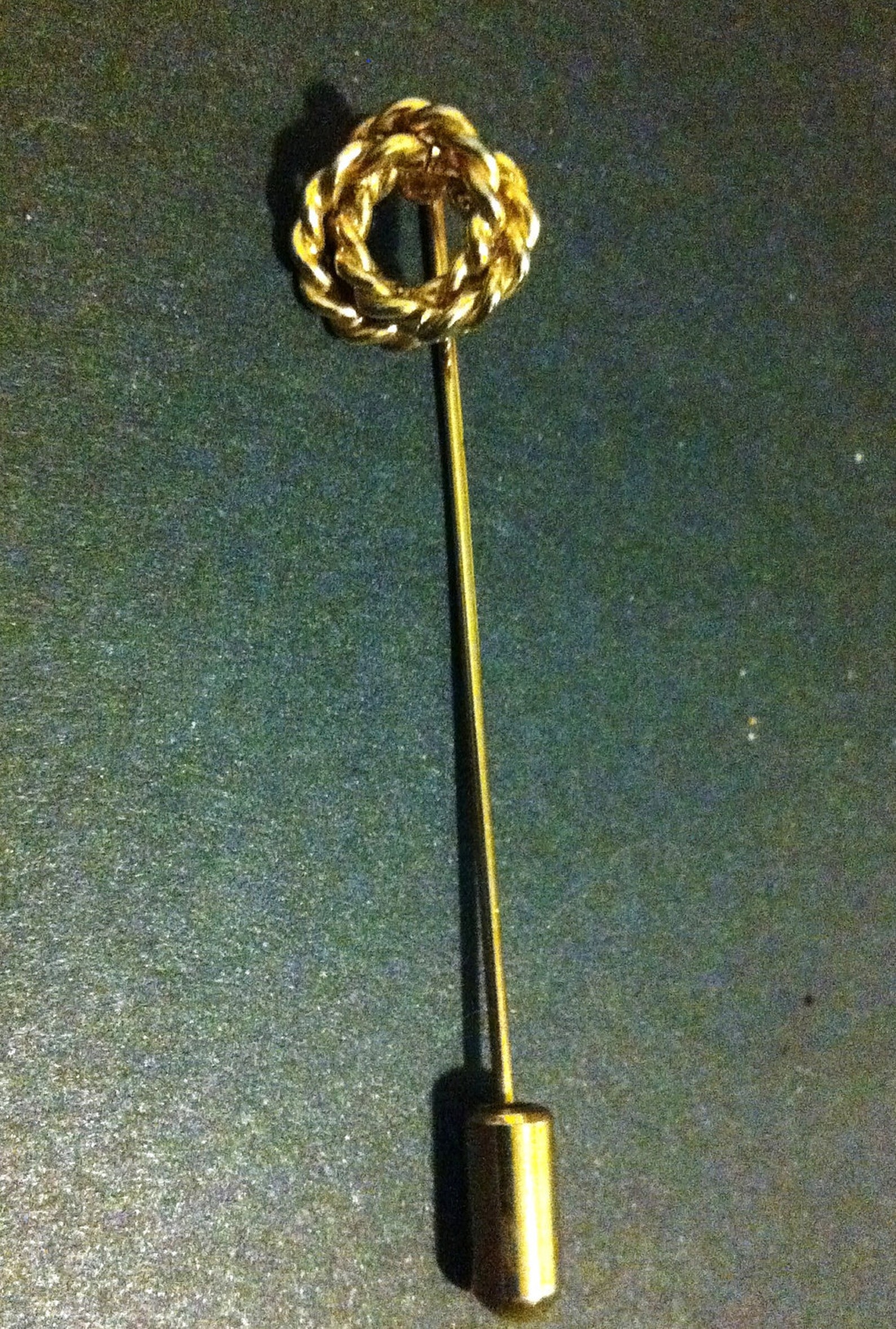 Gold Braid Hat Pin - Etsy