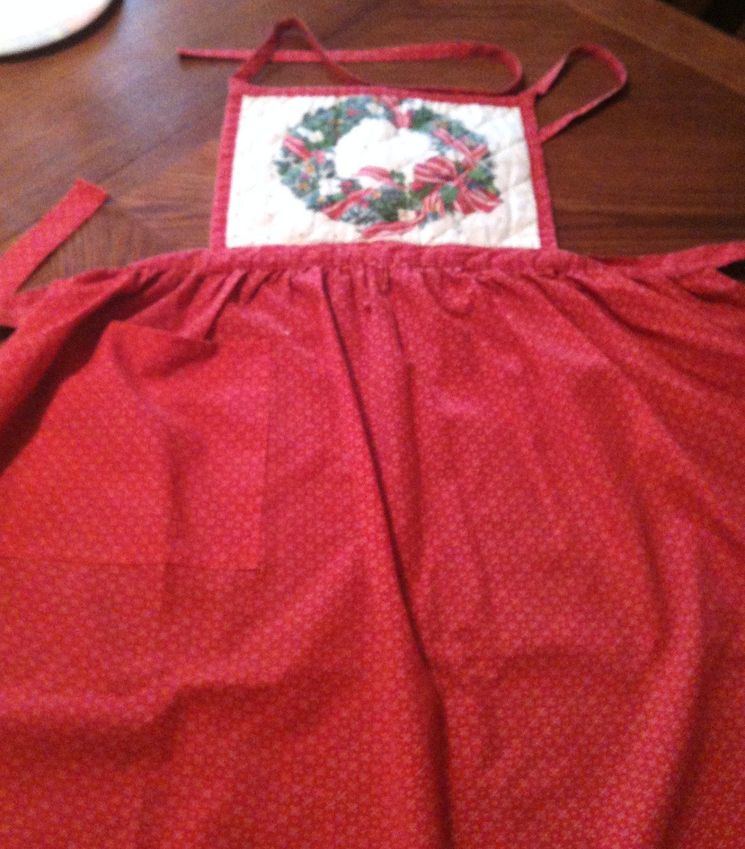 Christmas Quilt Apron - Etsy