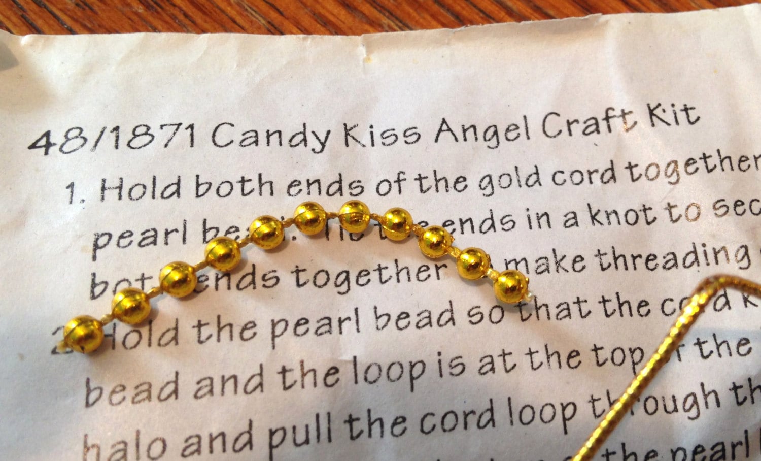 Candy Kiss Angel Craft Kit - Etsy