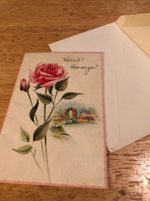 Hello How Are You Card - Etsy