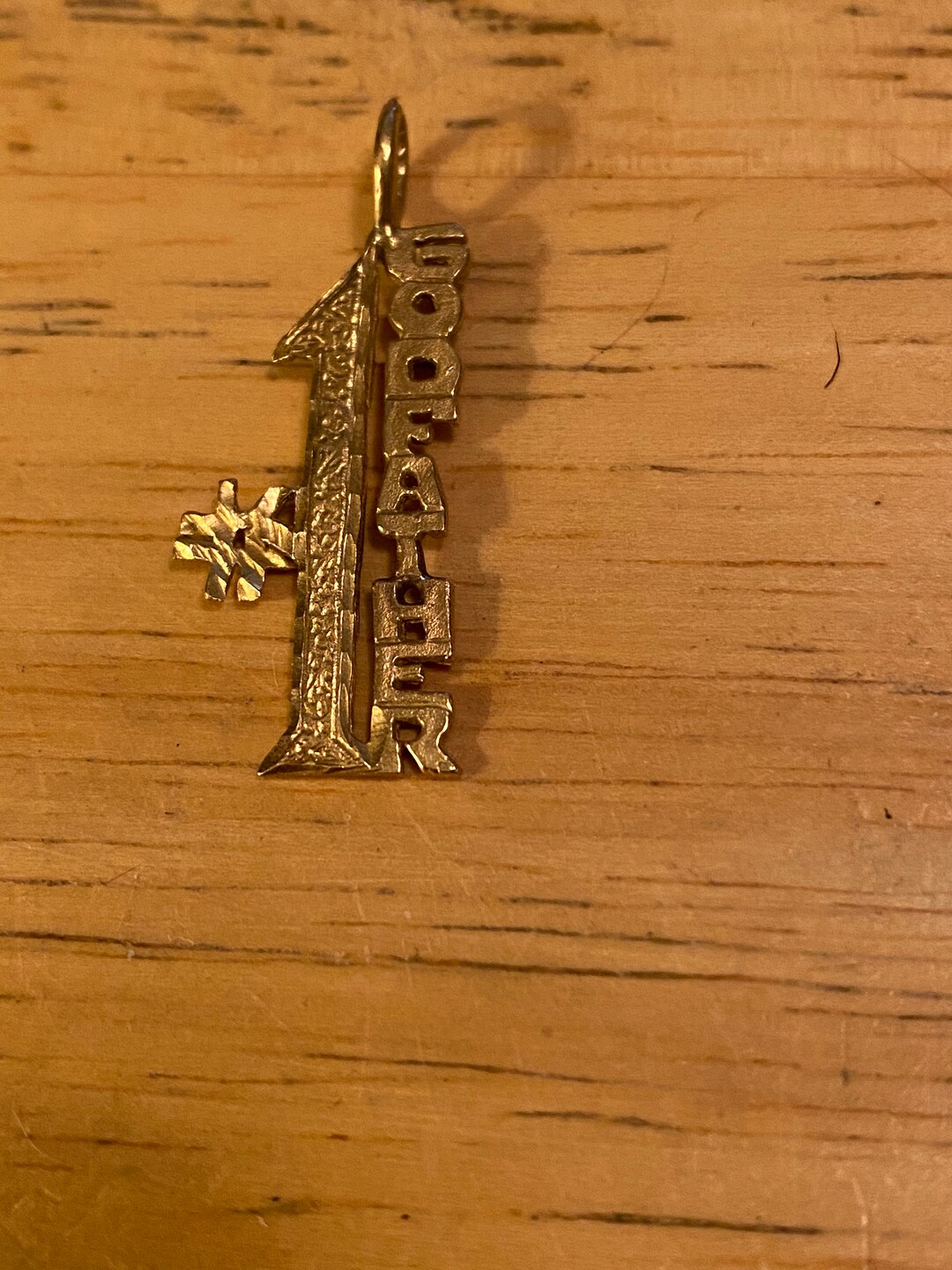 Gold Charm - #1 Godfather - Etsy