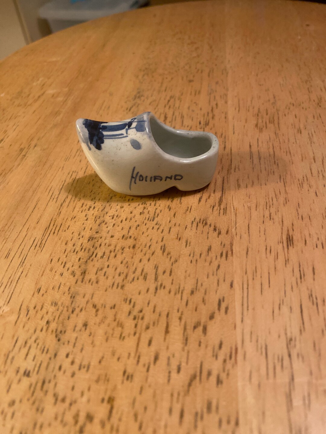 Miniature Delft Dutch Shoe - Etsy