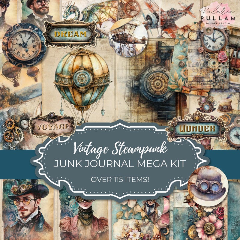 Steampunk Tags - Etsy