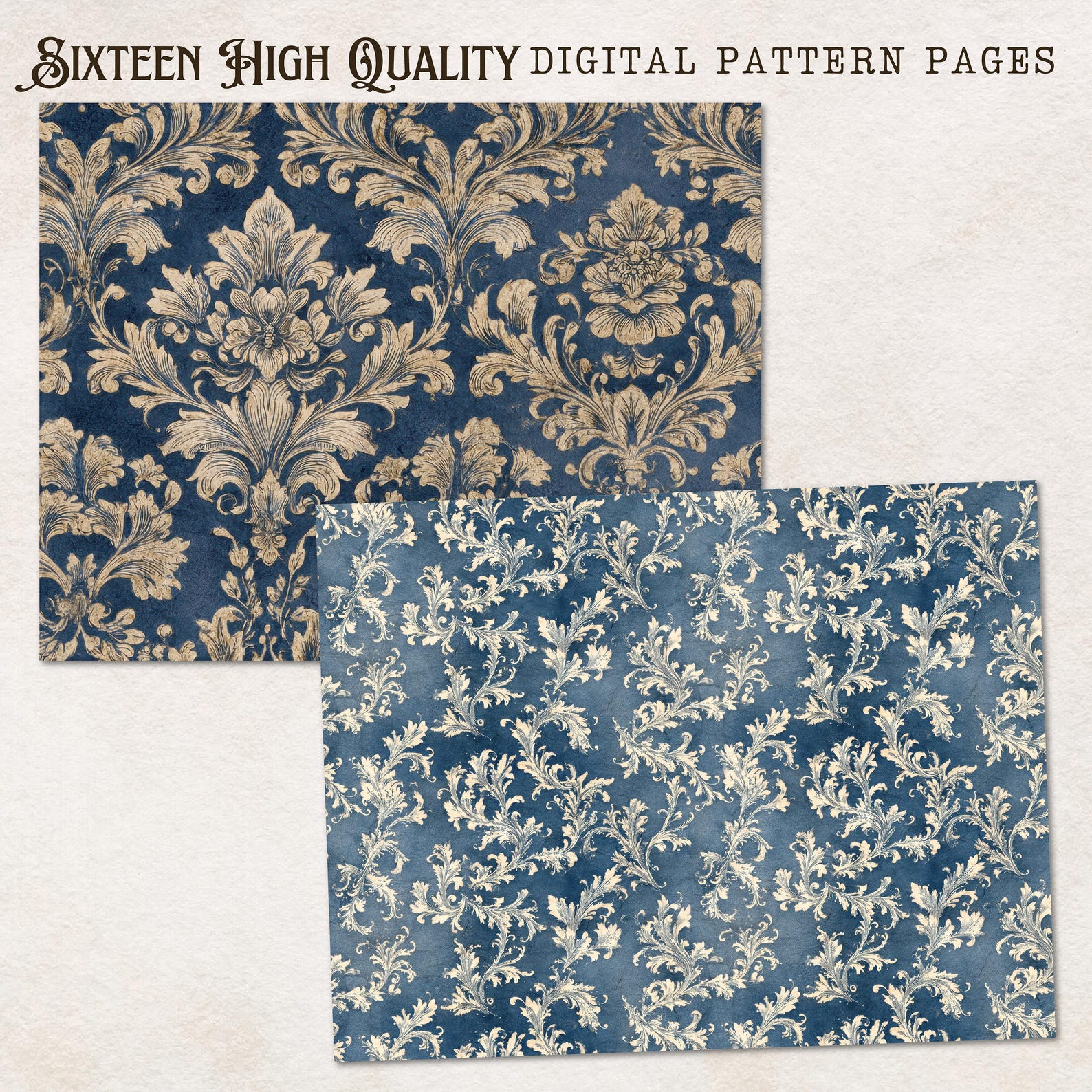 Victorian Curiosity Cabinet Pattern Papers – 16 Printable Junk Journal ...