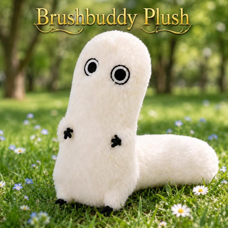 Brushbuddy Plush, Witch Hat Atelier Plush, Kawaii Creature, 16inch ...
