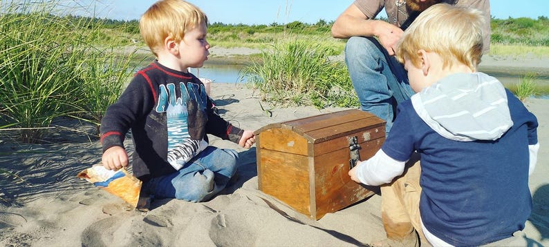Captain Sly Hands Hidden Treasure Hunt Book | Outdoor Family Adventure ...