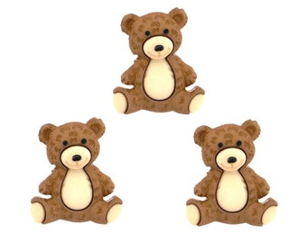 Bear buttons | Etsy