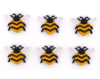 Bee buttons | Etsy