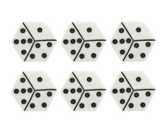 Dice button | Etsy