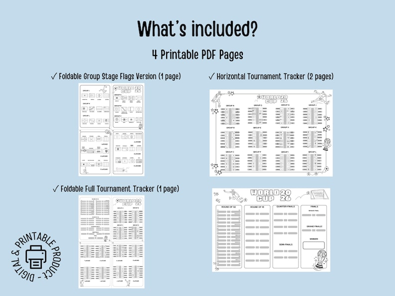 2026 World Cup Printable Activity Pack | Flag Coloring Pages ...