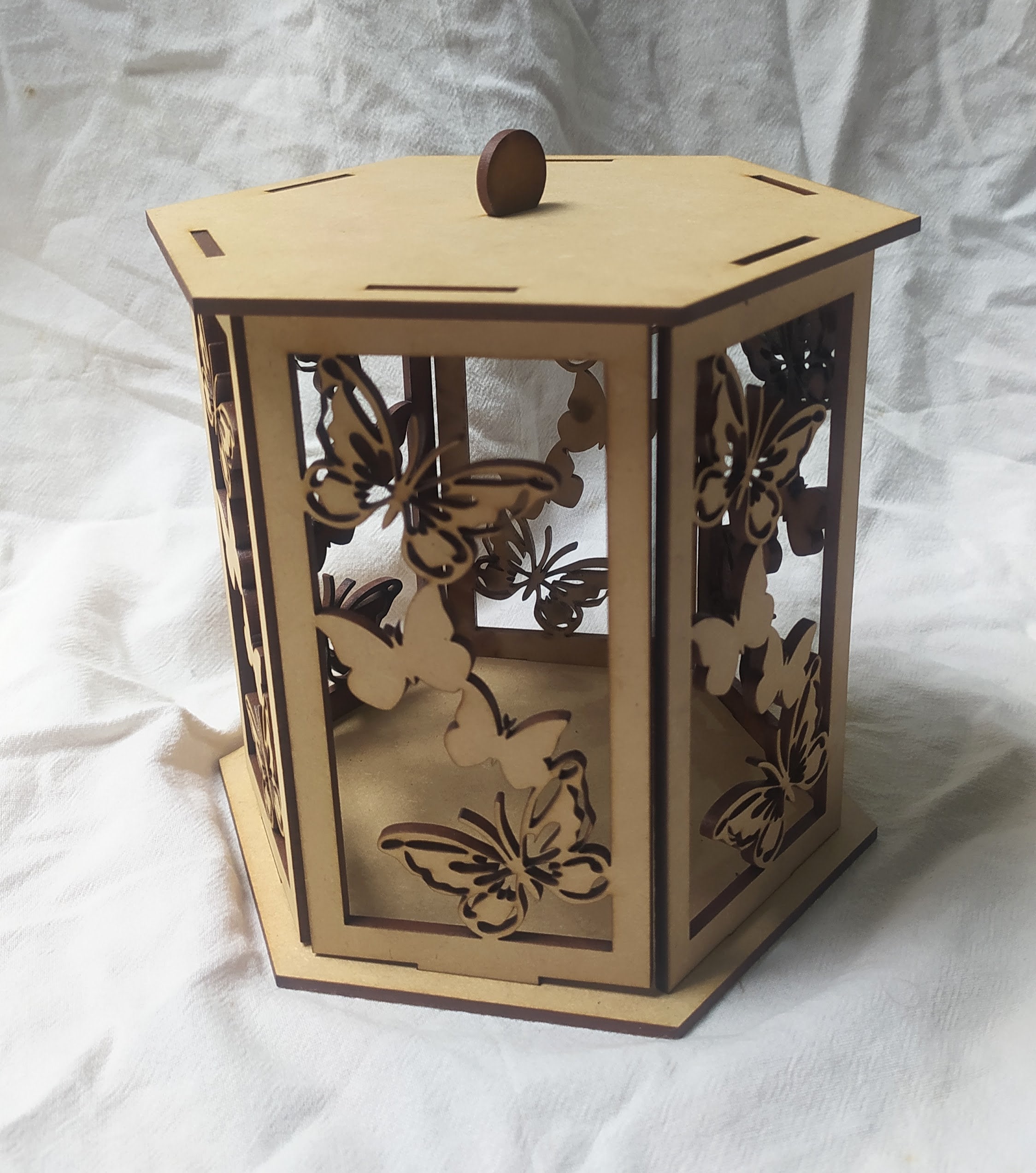 Glowforge, Luminary, DXF, SVG, MDF Deco, Party Wedding, Butterfly ...