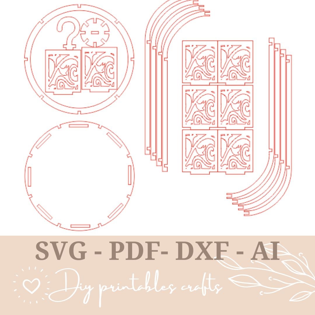 Luminary Bird Cage SVG, Laser Cut File (digital Download) Gowforge ...