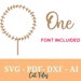 Cake Topper SVG, Personalized Cake Topper SVG, Cut Files One, Ai Pdf ...