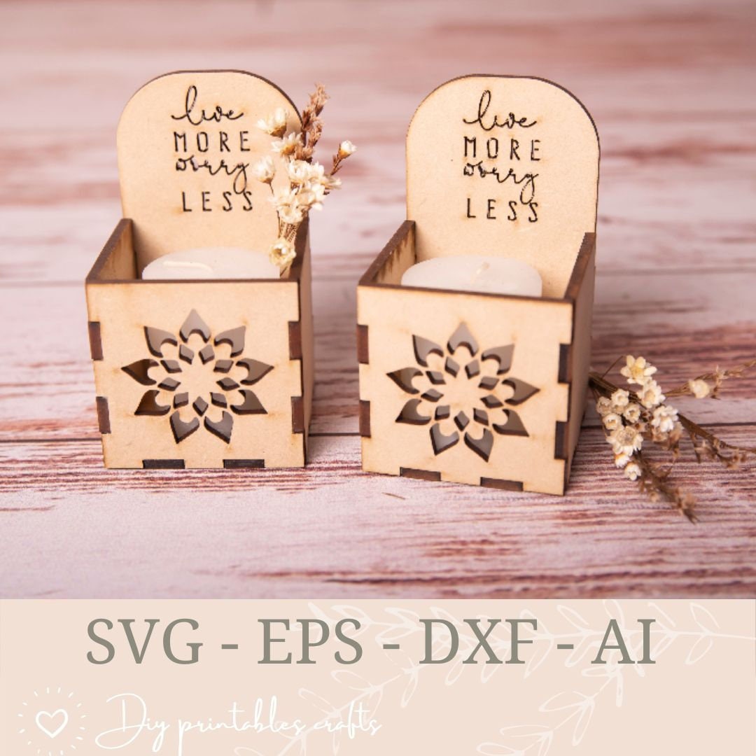 Glowforge, Luminary, Wedding Favor, SVG, Deco, Party Wedding, Flower ...