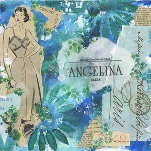 Angelina Abstract Wall Art Print - Etsy