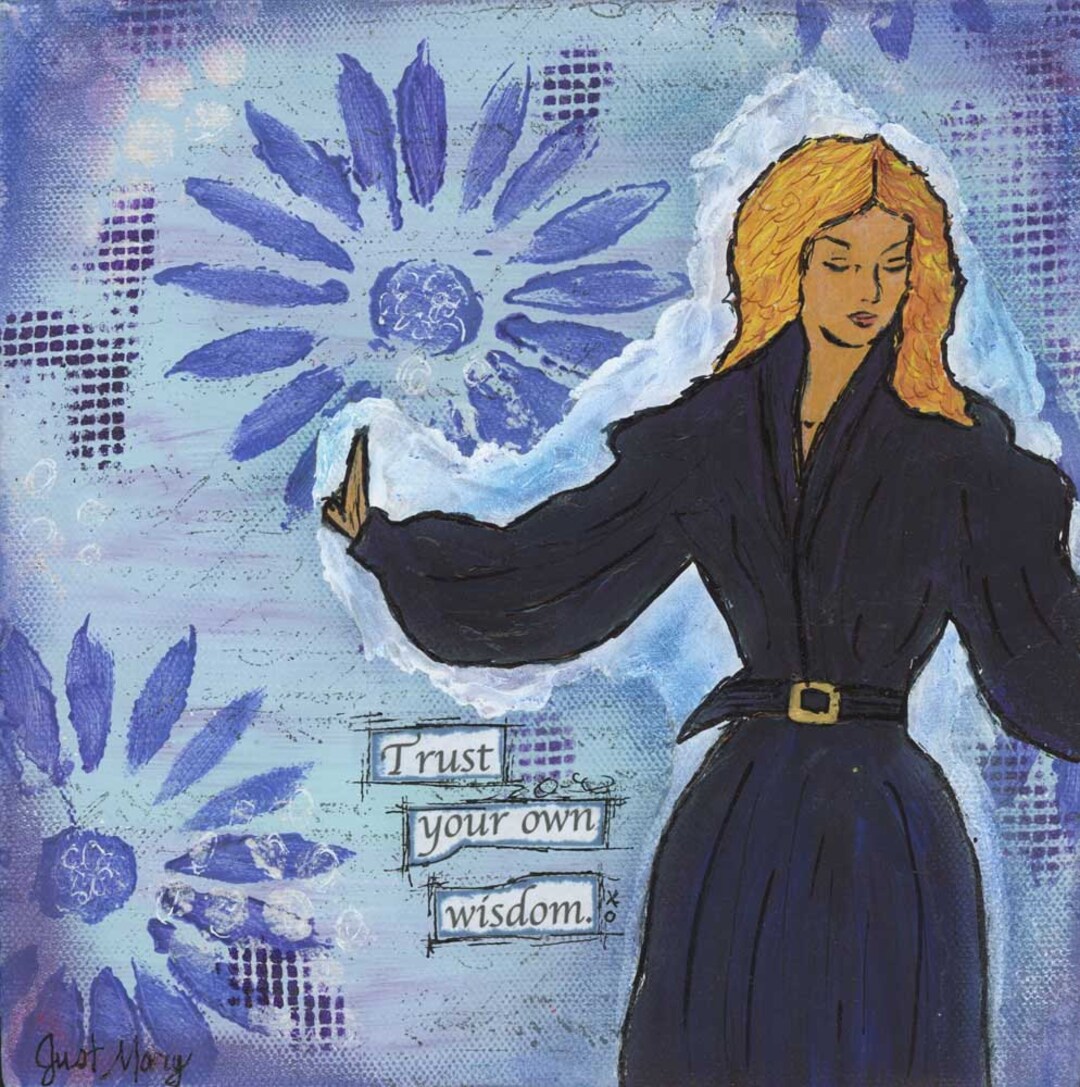 Trust Your Own Wisdom Print - Etsy