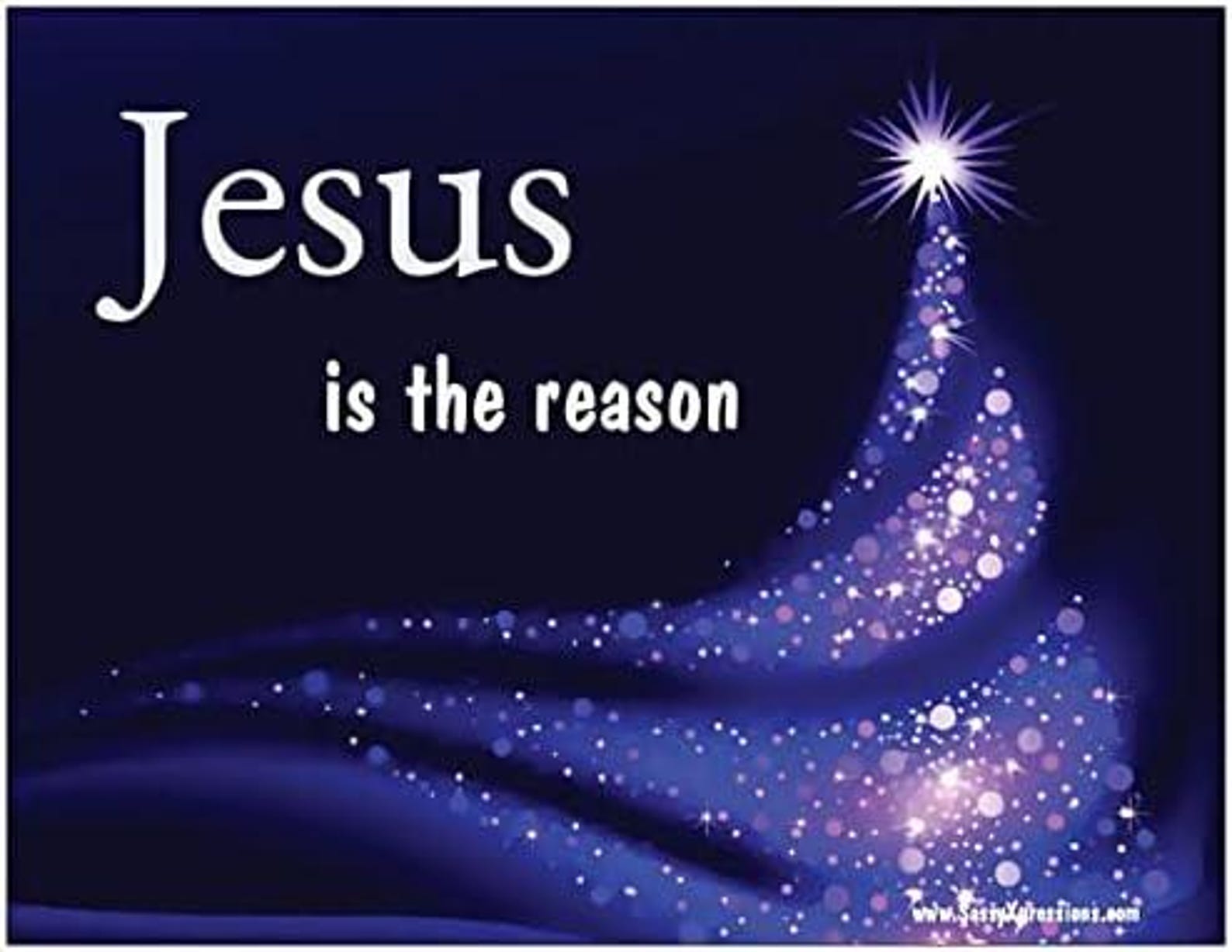 Jesus is the Reason 25 Postcard-style Notecards or Christmas Cards With ...