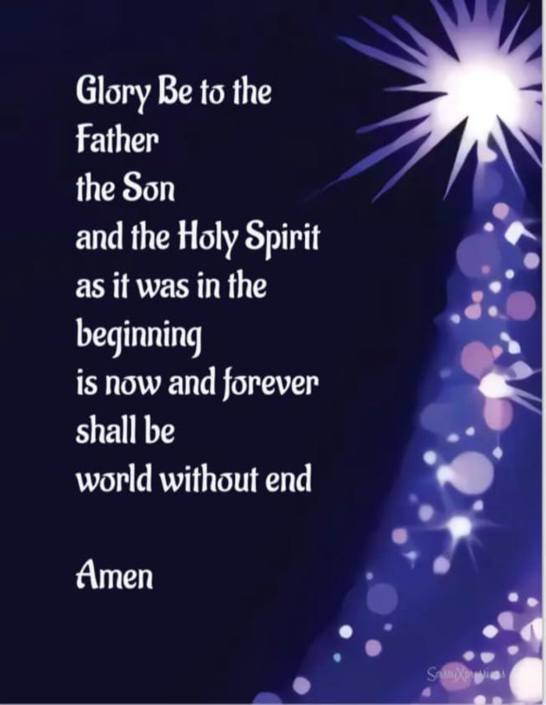 Glory Be Prayer Magnet | Catholic Rosary Prayer | 4.25x5.5 Flexible ...
