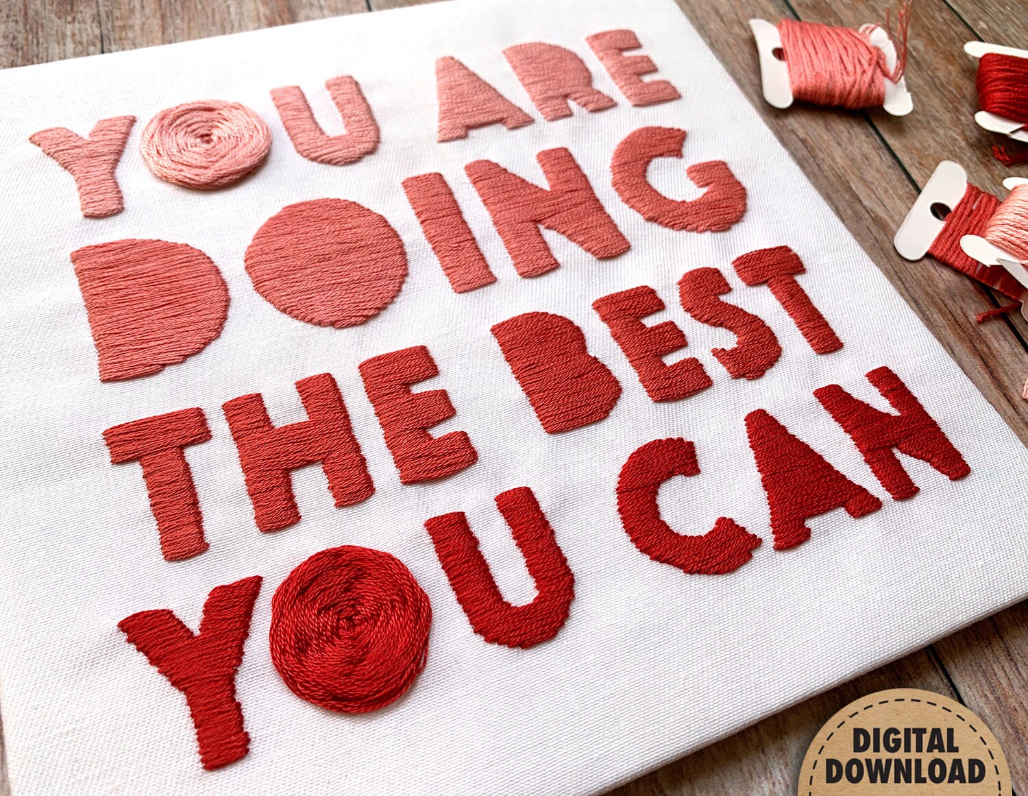 Inspirational Embroidery Mental Health Art Hand Embroidery - Etsy