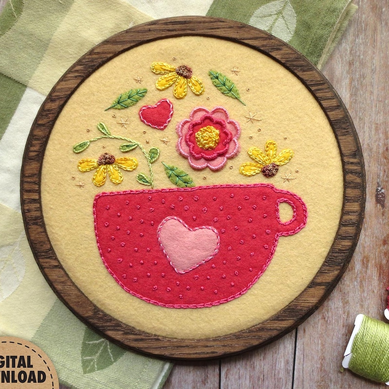 Felt Appliques - Etsy