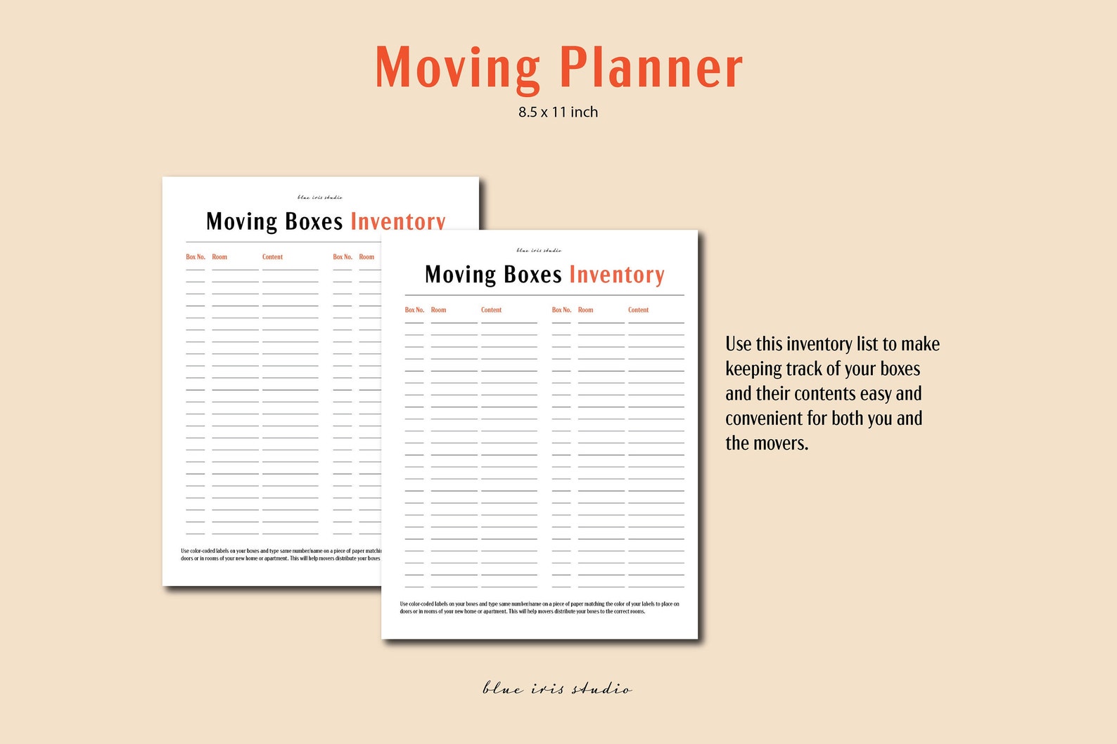 Moving Guide, Planner, Mover Research, Moving Tracker, Checklist ...