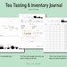Tea Tasting Journal, Tea Inventory List, Tea Tracker, Digital File, Tea ...