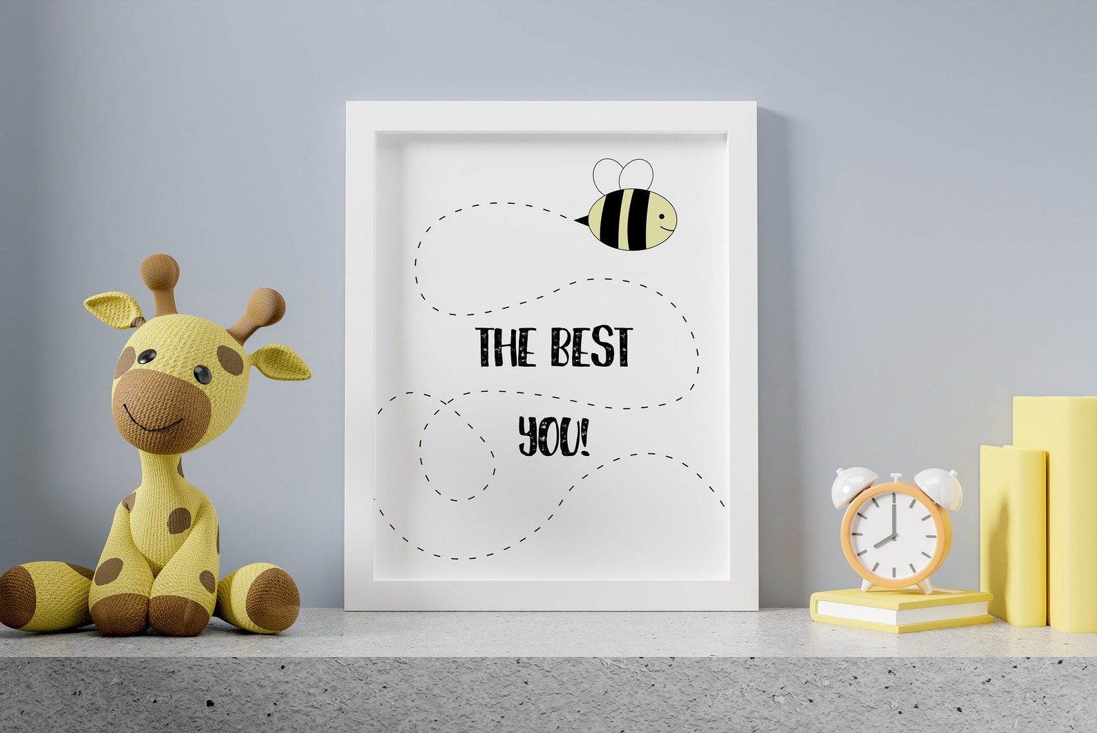 Bee the Best You Inspirational Printable Art Instant Digital - Etsy