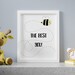 Bee the Best You Inspirational Printable Art Instant Digital - Etsy