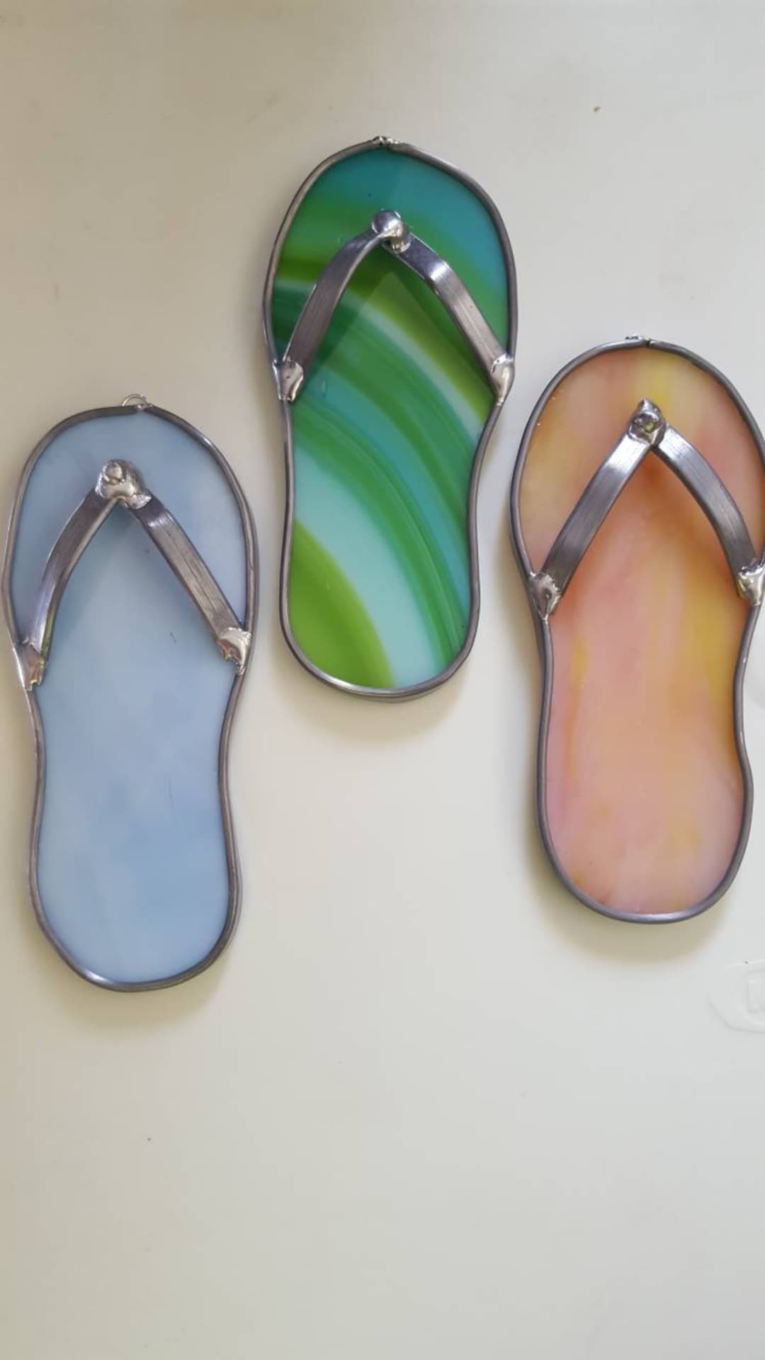 Stained Glass Flip-flop - Etsy
