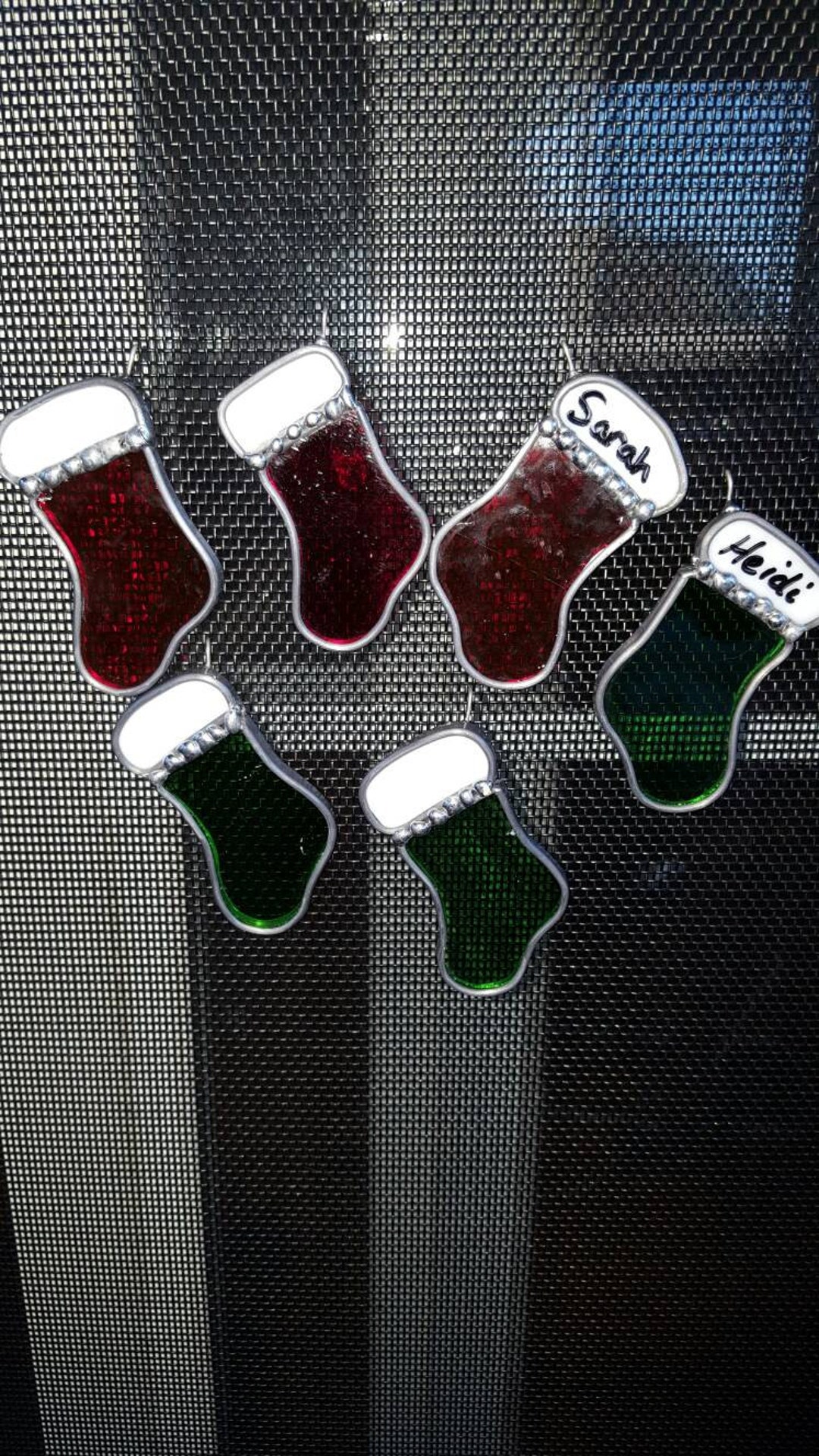 Stained Glass Window Stocking - Etsy