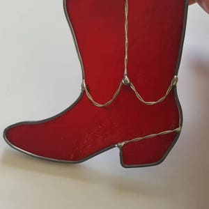 Stained Glass Cowboy Boot - Etsy