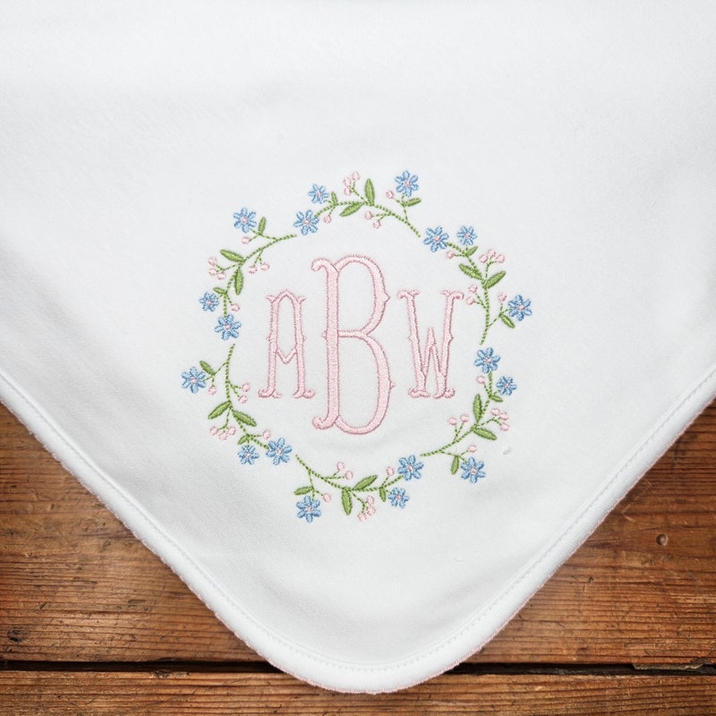 Monogrammed Blanket - Etsy
