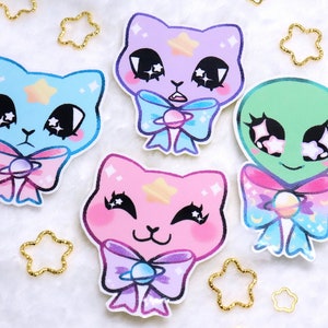 Space Kei: Planet Star Magical Space Kitty and Kawaii Celestial Alien ...