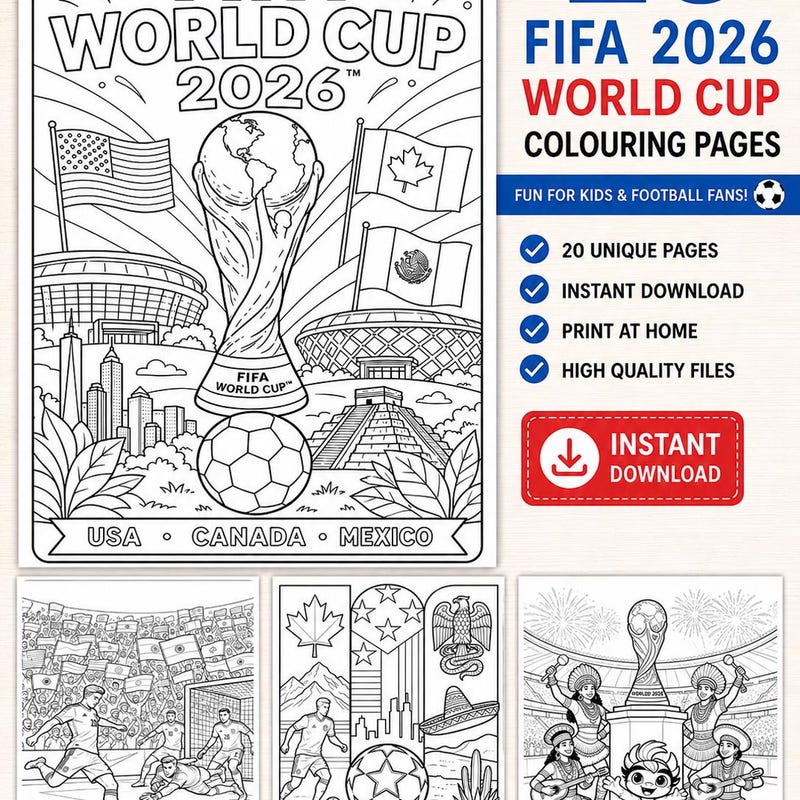 Coloring Poster Sports - Etsy