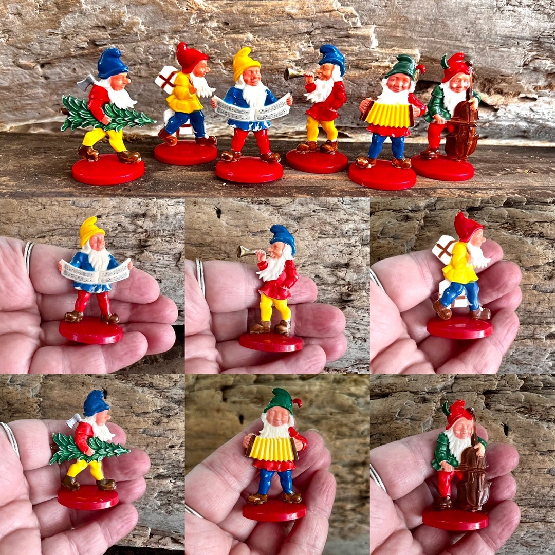 Vintage Elf Pixie Gnome Cake Topper 1950 1960 German Gnome Christmas ...
