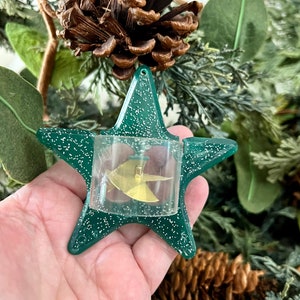 Vintage Spinner Twinkler Christmas Ornament Plastic Star MCM - Etsy