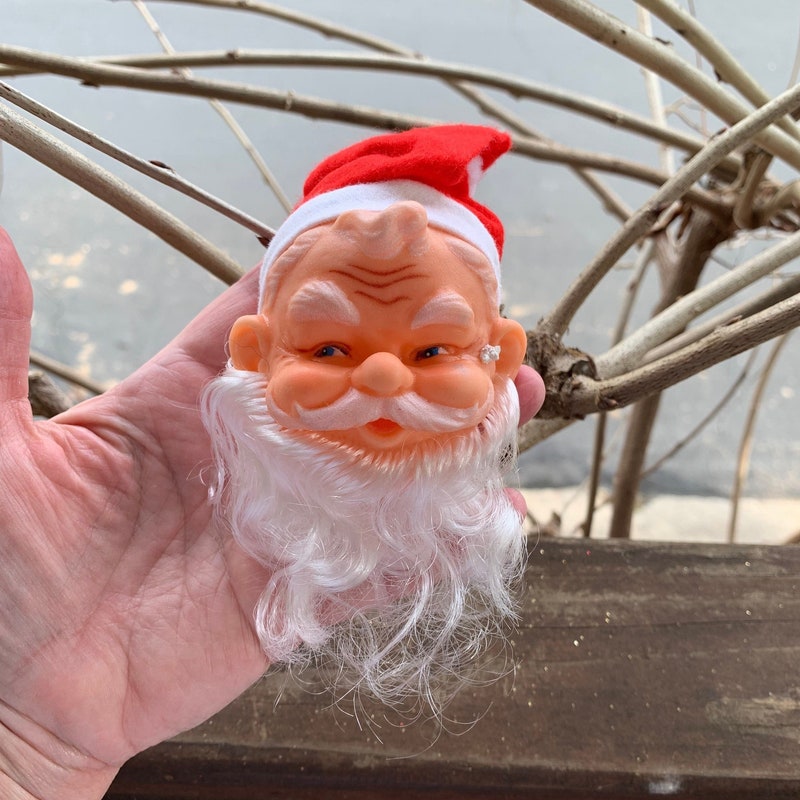 Plastic Santa - Etsy