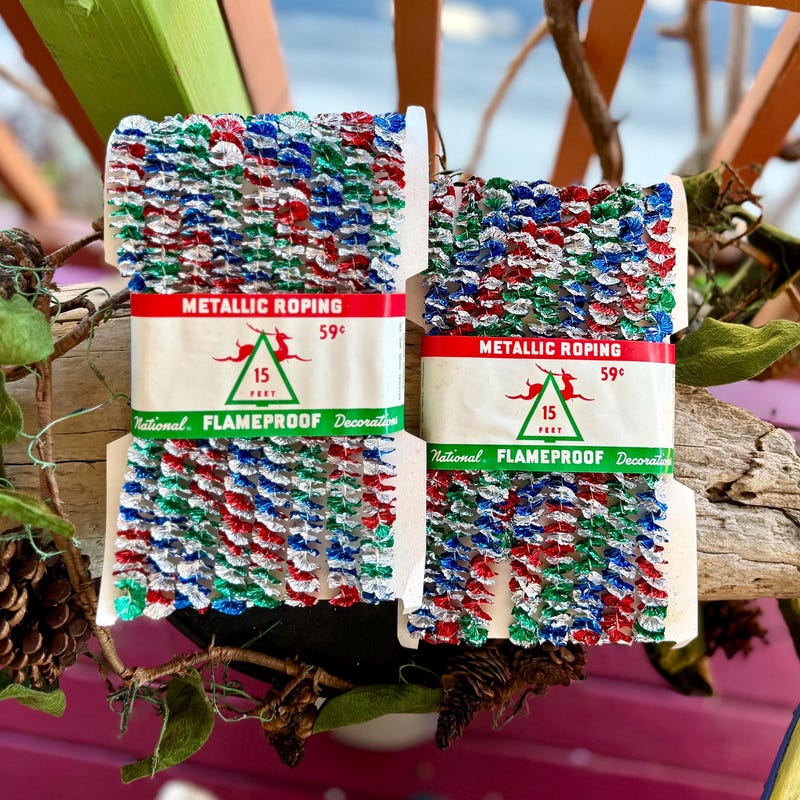 German Foil Tinsel - Etsy