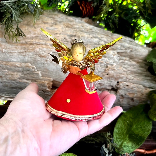 German Wax Angel Tree Topper - Etsy
