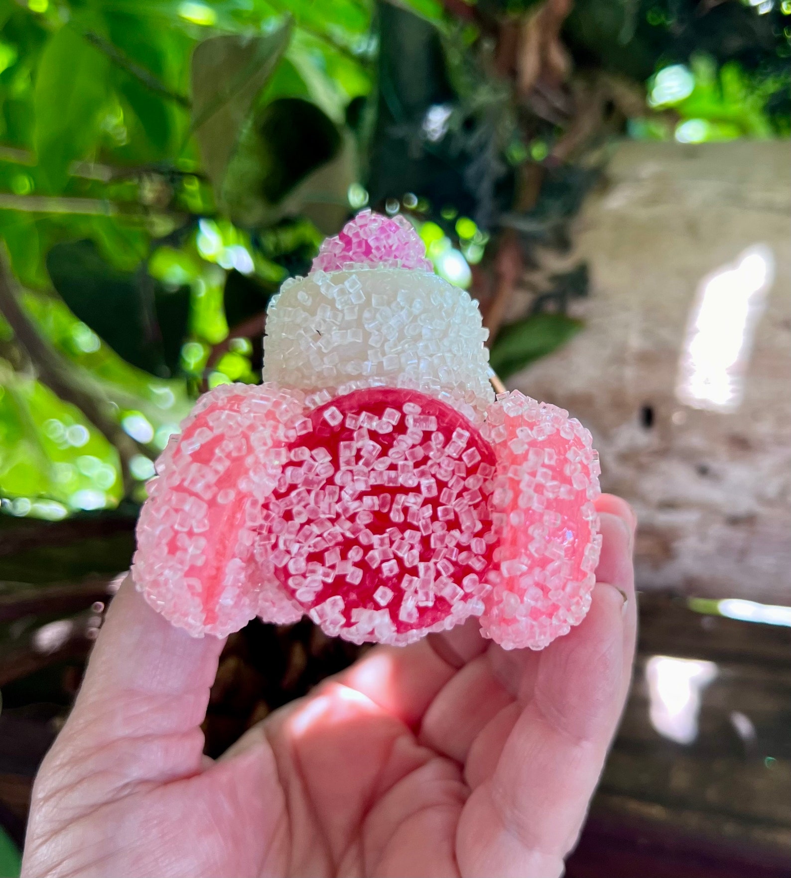 Vintage Candy Sugar Car Christmas Ornament MCM 1960 1970 Candy Gumdrop ...
