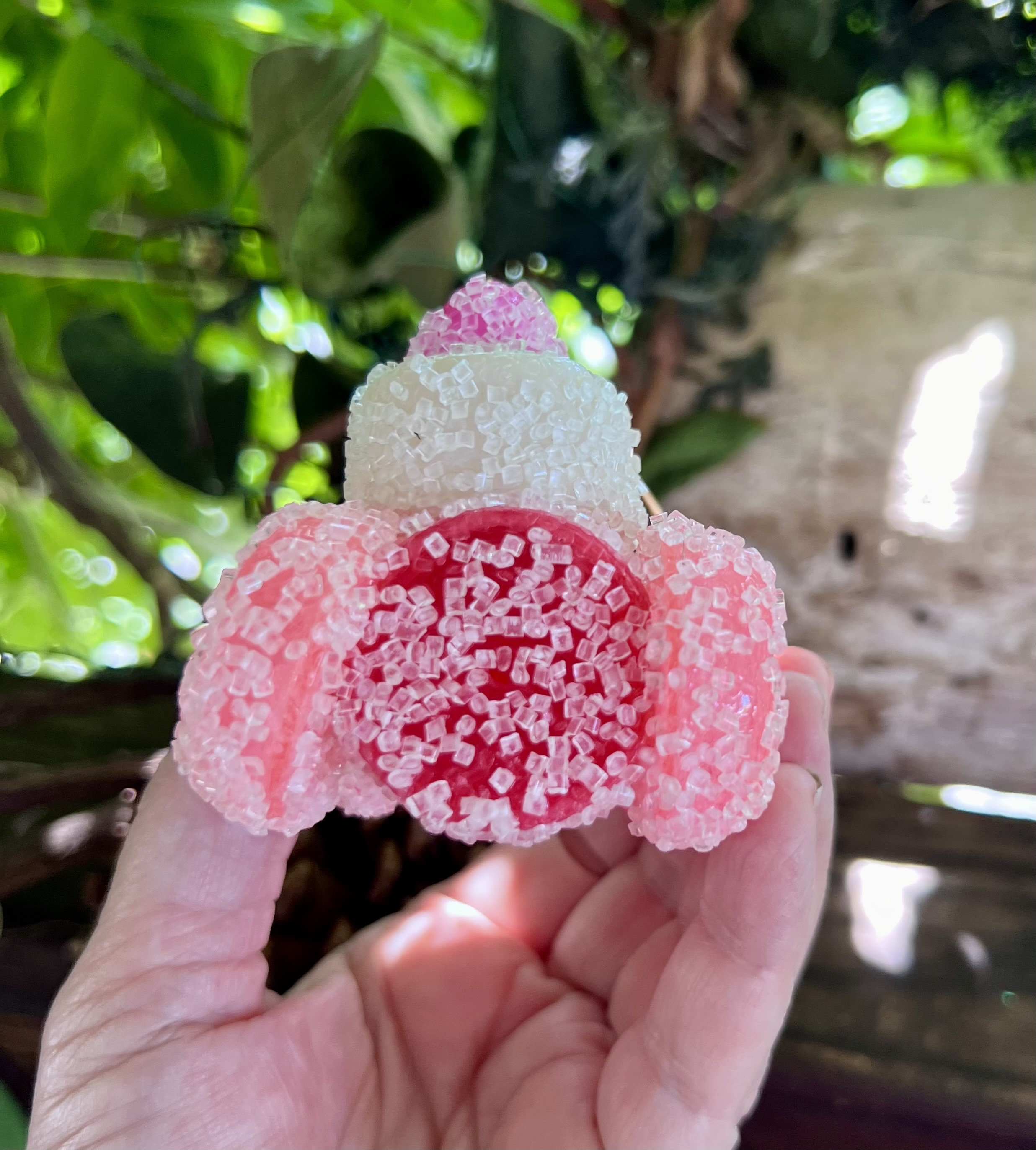 Vintage Candy Sugar Car Christmas Ornament MCM 1960 1970 Candy Gumdrop ...