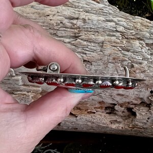 Vintage Kingman Turquoise Red Coral Belt Buckle Native American Belt ...