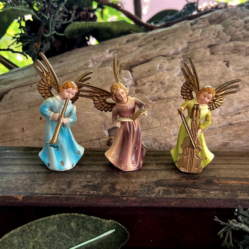 Musical Plastic Angels - Etsy