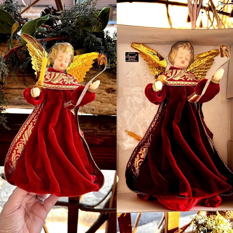 Angel Tree Topper - Etsy