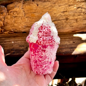 Vintage Sugar Ice Cream Cone Christmas Ornament MCM Pink Red Candy ...